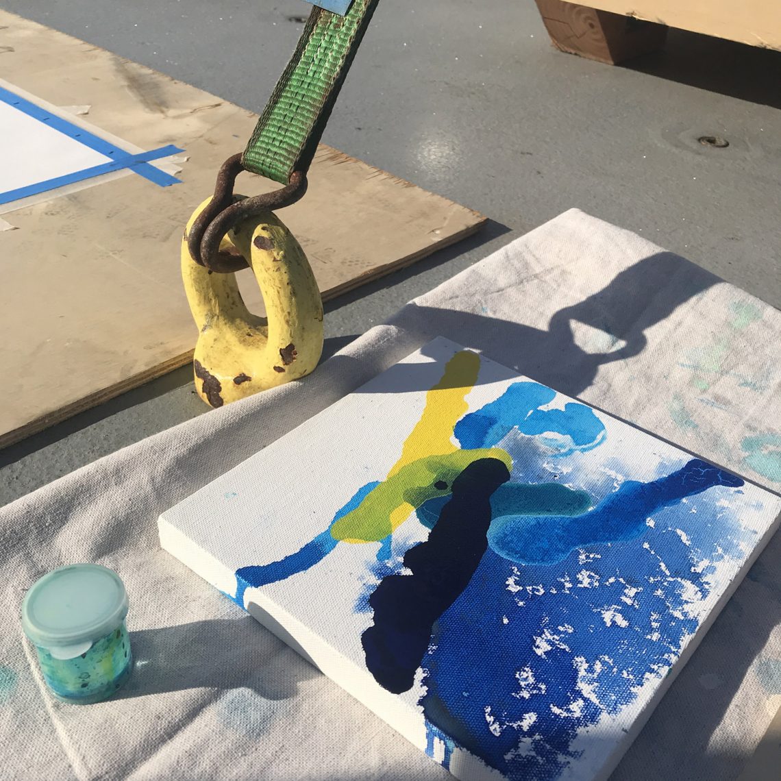 Movement Painting - A Visual Memory of Days at Sea - Schmidt Ocean ...