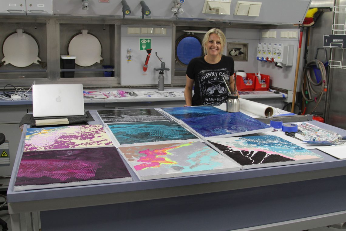 ARTIST AT SEA: REBECCA RUTSTEIN REFLECTING ON THE JOURNEY - Schmidt ...